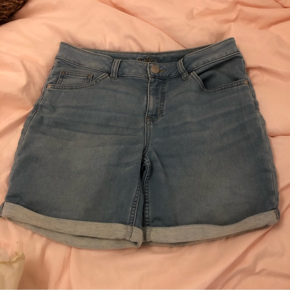 Justice | Bottoms | Justice Girls 4 Plus Light Wash Denim Jean Bermuda ...